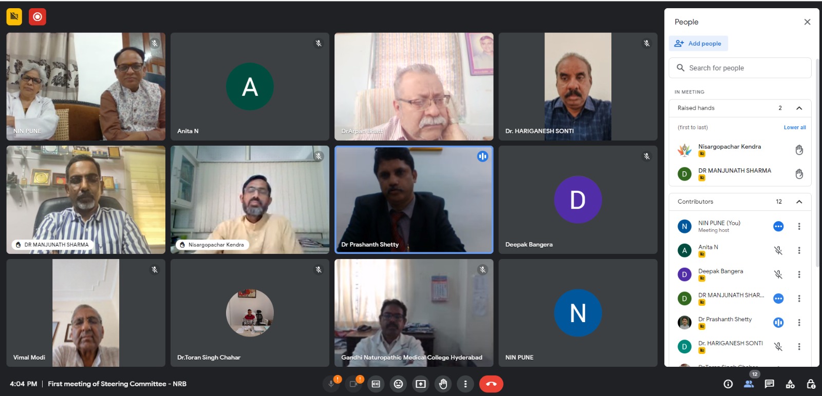 Meetings|Naturopathy Registration Board